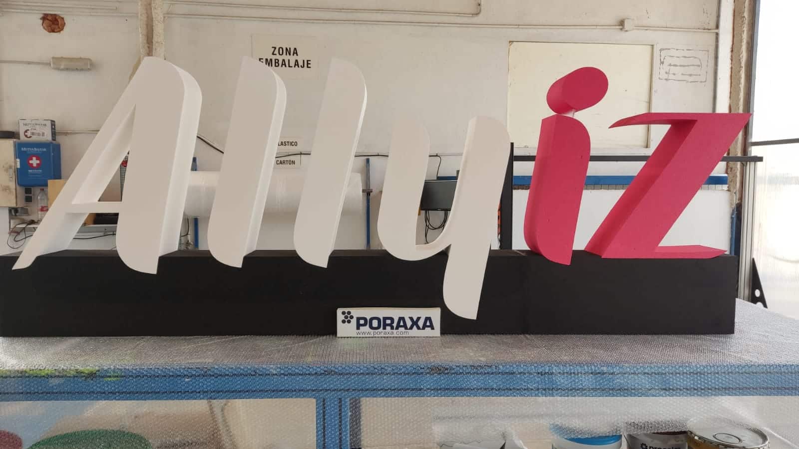 Hacemos el logo de Allyiz para su evento | Logos de porex